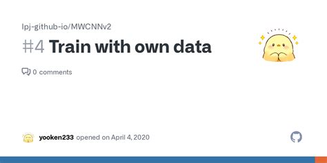 train with own data · issue 4 · lpj github io mwcnnv2 · github