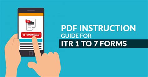 CBDT Notified ITR Filing PDF Instructions For Forms To Of AY