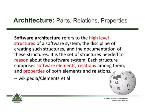 Introduction To Software Architecture PDF Computing Technology Computing