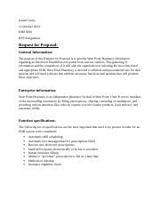RFP Assignment Kemri Curtis Docx Kemri Curtis 12 October 2022 HIM