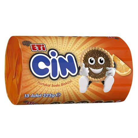 Eti Cin Orange Jelly Biscuits