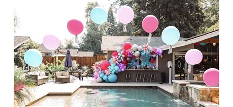 Pin By Amy On End Of School Pool Party Birthday Party For Teens Pool