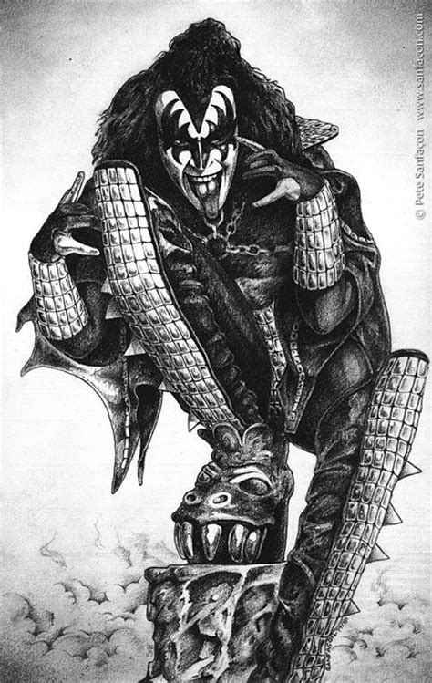 Gene Simmons Drawing
