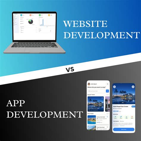 comparison web development vs app development codepul