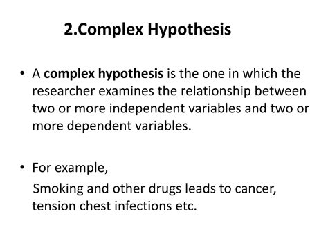 Variables And Research Hypothesis Pptx