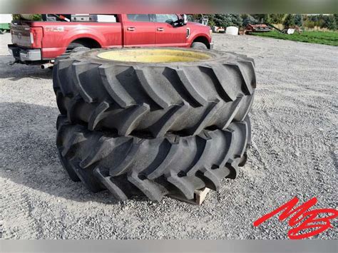 2 John Deere Tractor And Wheels Musser Bros Inc