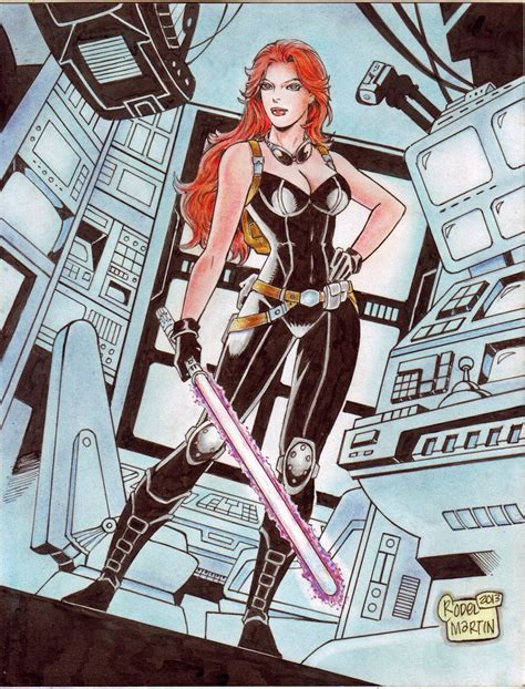 Mara Jade Skywalker 2c Final By Rodel Martin By Vmiferrari On