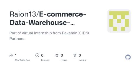 Github Raion13 E Commerce Data Warehouse Implementation Part Of