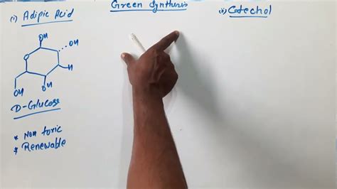 Green Synthesis Of Adipic Acid And Catechol Youtube