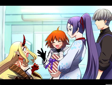 Fujimaru Ritsuka Minamoto No Raikou Ibaraki Douji And Watanabe No Tsuna Fate And More