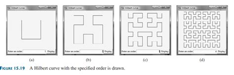 Solved Rewrite The Hilbert Curve In Exercise 1533 Using Turtle As