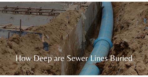 How Deep Are Sewer Lines Buried In Toronto Sewer Line And Repair Guide