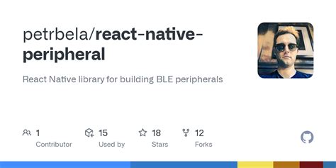 Github Petrbela React Native Peripheral React Native Library For Building Ble Peripherals