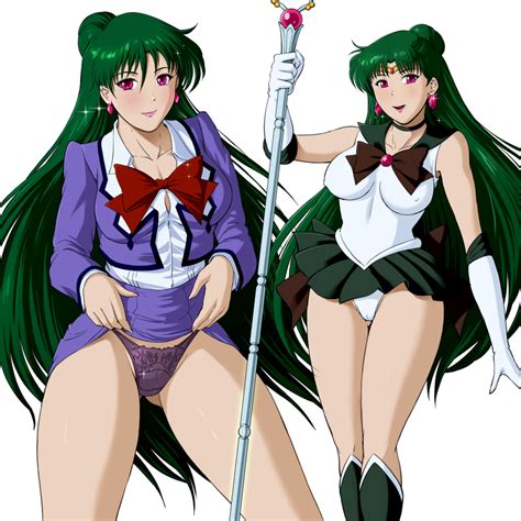 Rakusai Saisai Garou Meiou Setsuna Sailor Pluto Bishoujo Senshi