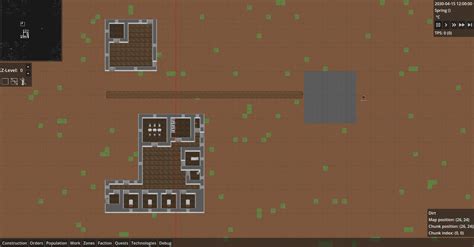 Simple Procedural Settlement Layout Generation In My Colony Sim Without Usage Of L Systems R
