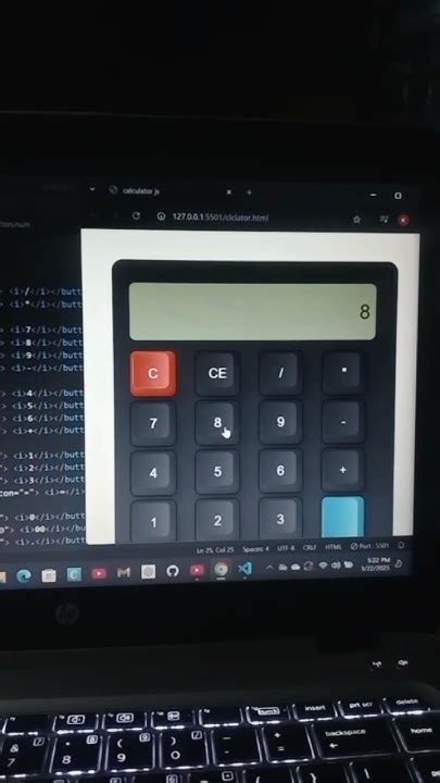 making a calculator with html css and javascript fullstackdev