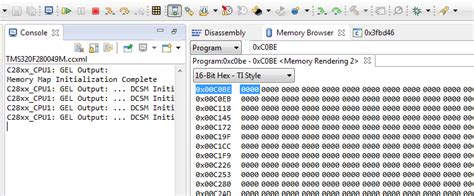 Tms320f280049m Unable To Upload Project To The Target Trouble Setting