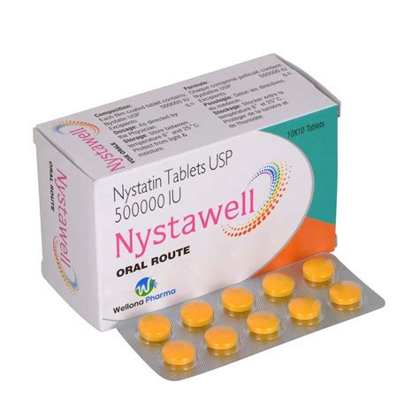 Nystatin Oral Tablets 500 000 Iu At ₹ 400 Box Antibiotic Drugs In Surat Id 2850891070555