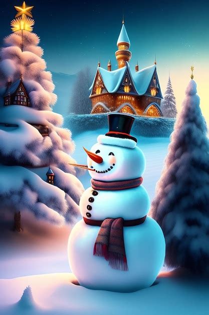 Premium Ai Image Merry Chrismas