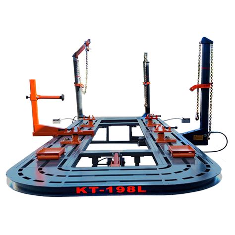 Katool Kt 198l 18 Long Auto Body Frame Machine With 4 Towers Turbo Lifts