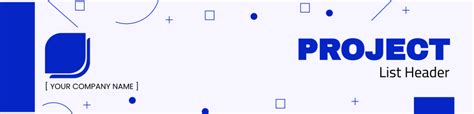 Project List Header Template Edit Online And Download Example