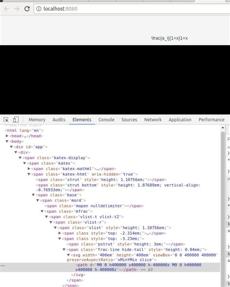Vue Katex 不渲染数学并显示大黑框vuejsvue小助理 Vue