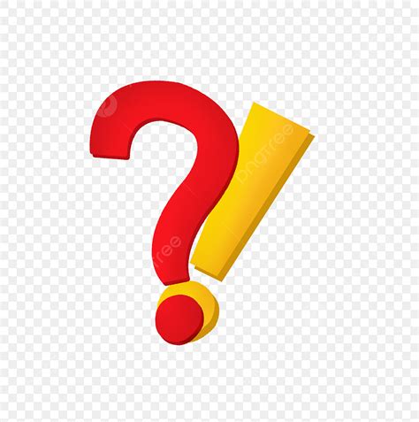 橘紅色嘆號 問號剪貼畫 紅色 疑惑問號素材圖案，psd和png圖片免費下載