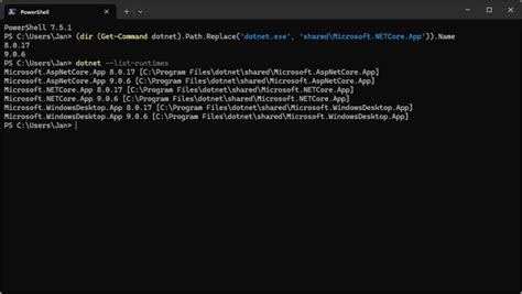 how to determine installed framework versions sysadmins of the