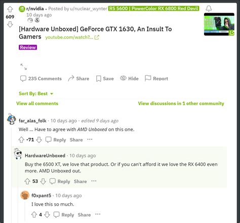 Hardware Unboxed On Twitter While I M Posting Things I Enjoyed From About A Week Ago This
