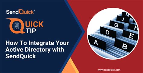 How To Integrate Your Active Directory With SendQuick SendQuick