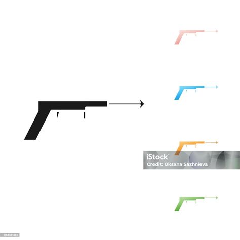 흰색 배경에 고립 된 검은 낚시 작살 아이콘입니다 물 속에서 물고기를 잡기위한 어업 제조 업체 다이빙 수중 장비 다채로운 아이콘을 설정합니다 벡터 일러스트레이션 0명에 대한