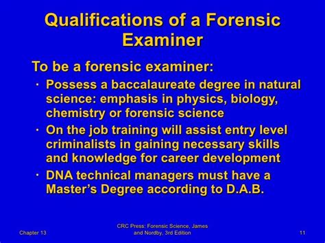 13 Forensic Science Powerpoint Chapter 13 The Forensic Laborat