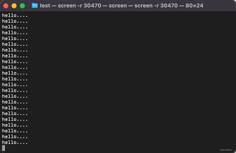 Linux配置程序后台运行（前后台来回切换）linux后台运行程序 Csdn博客