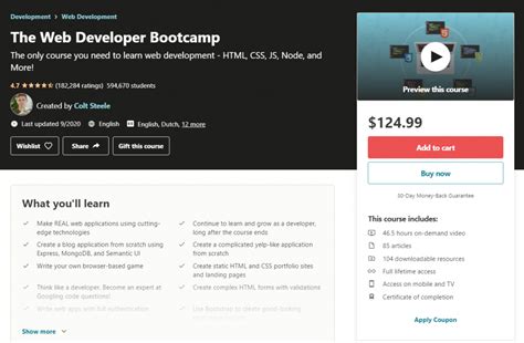 The 40 Most Popular Udemy Courses By Sales