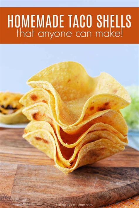 Homemade Taco Shells Recipe Recipe Taco Stuffed Shells Taco Shell