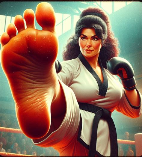 Watch Out Her Foot Is Deadly By Gradbulle On Deviantart