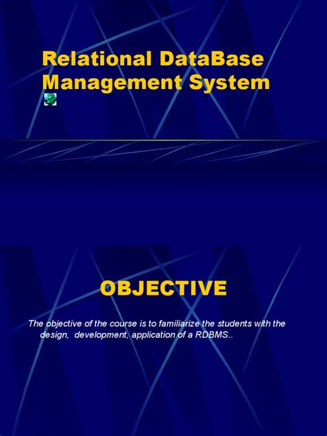 Relational Database Management System | PDF | Relational Database | Databases