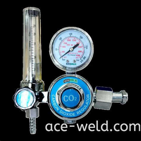 Aceweld Co2 Regulator With Flowmeter Diaphragm Kl Malaysia Selangor Puchong Supplier