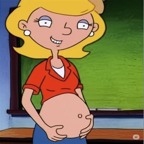 Pregnant Miss Felter From Hey Arnold By Jhardy87 On Deviantart