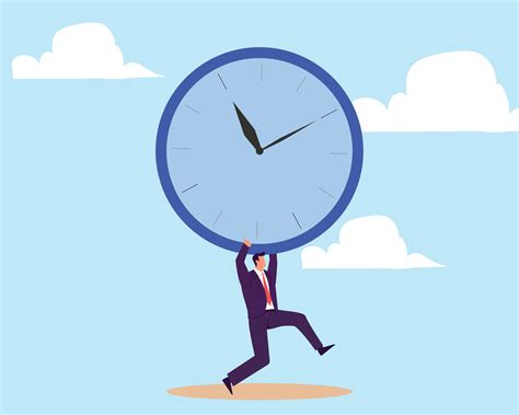 Steal Time Productivity Or Procrastination Problem Work Efficiency To Finish In Deadline
