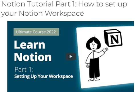 Best Notion Training Tutorials Learn Notion