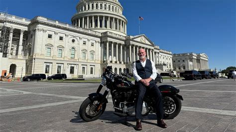 Congressman Retired Navy Seal Cherishes Motorcycle