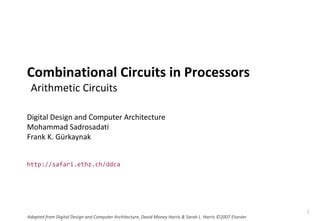 Arithmeticcircuits Digital Electronics Pptx Programming Languages Computing