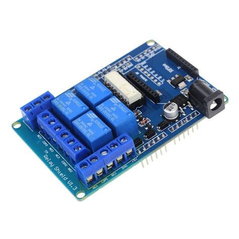 module relay arduino shield 4 relay vật tư giá sỉ tổng kho solar