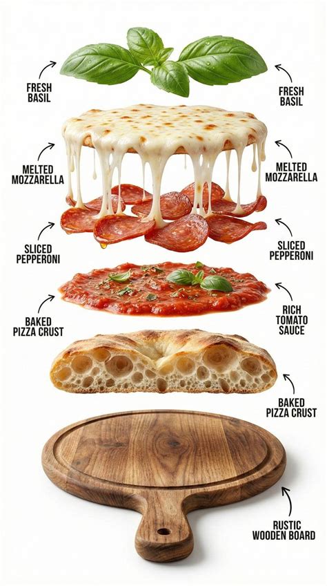 How A Perfect Pizza Is Built 🍕 （prompt Included） Pizza Photography