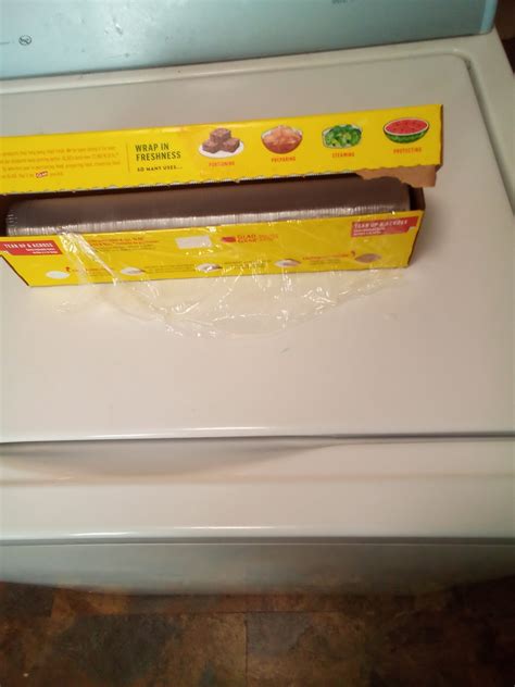 Storing Saran Wrap ThriftyFun