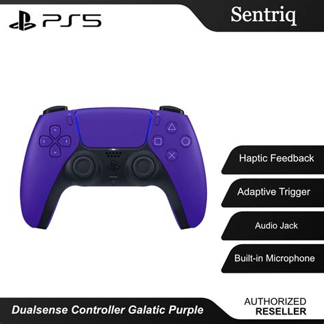 Sony Playstation PS5 DualSense Wireless Controller Galatic Purple Color Shopee Malaysia