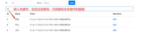 Vue 常用列表操作实例 根据关键字实现数组的过滤 腾讯云开发者社区 腾讯云