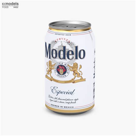 Modelo Especial Beer Can 3d Model Download Bottles Cans On