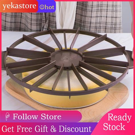 Seller Recommendcake Part Slice Marker 10 Or 12 Pieces Cake Divider